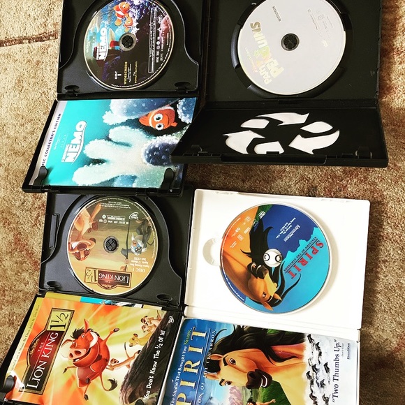 Disney | Other | Disney Pixar Kids Movie Bundle | Poshmark
